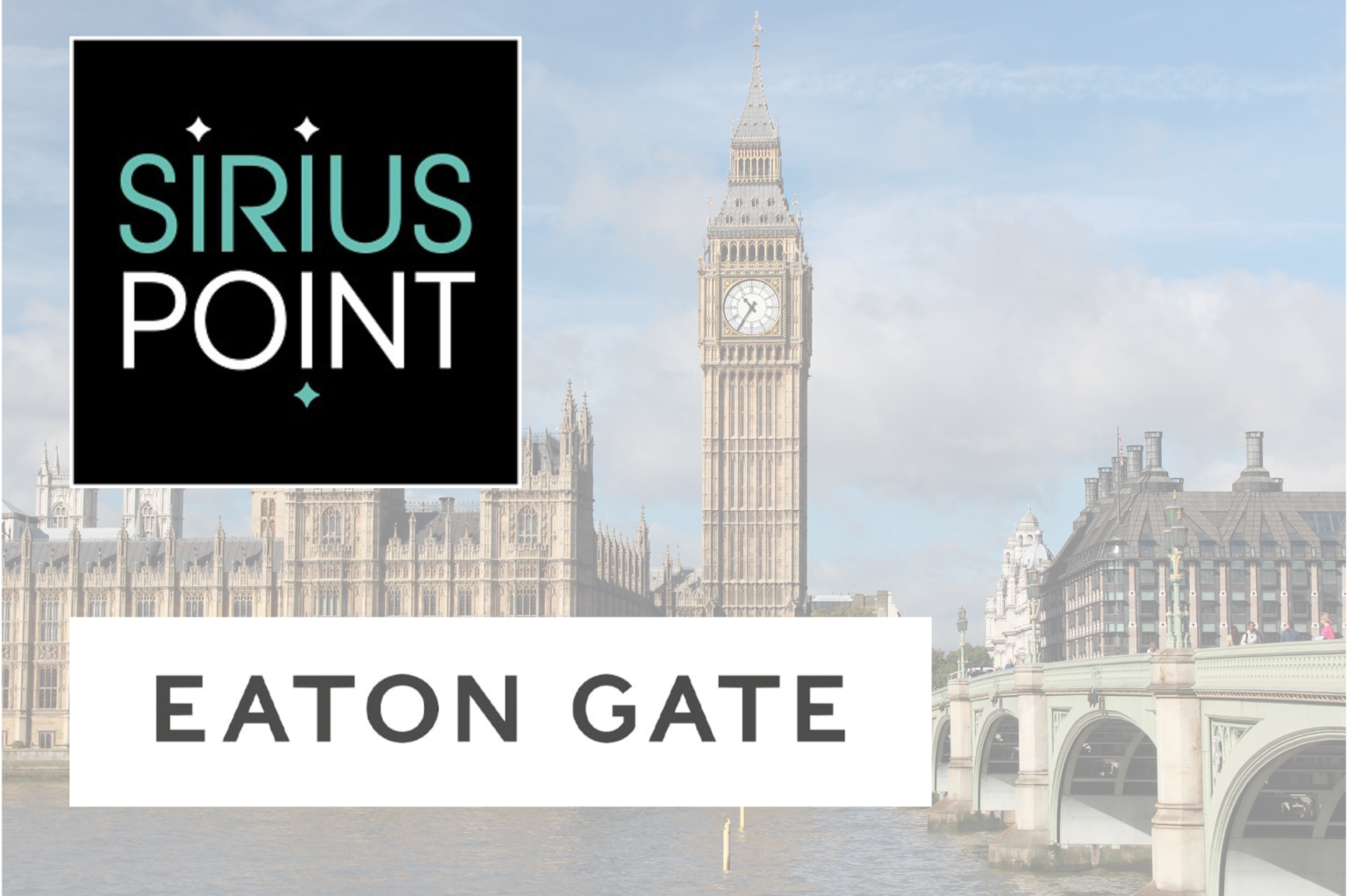 Eaton Gate and SiriusPoint International Forge a Groundbreaking ...