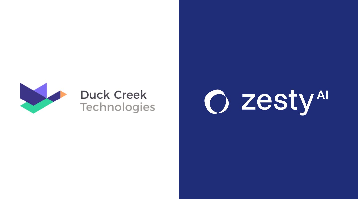 Zesty Announces Partnership With Duck Creek | Insurtech Insights