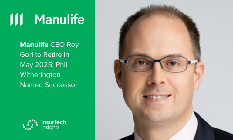 Manulife CEO Roy Gori to Retire in May 2025; Phil Witherington Named ...