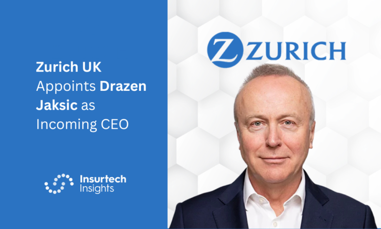 Zurich UK Appoints Drazen Jaksic as Incoming CEO | Insurtech Insights