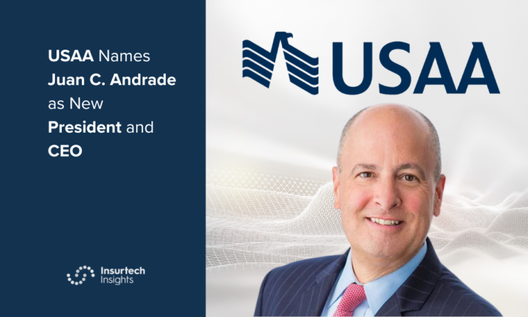 USAA Names Juan C. Andrade as New President and CEO | Insurtech Insights